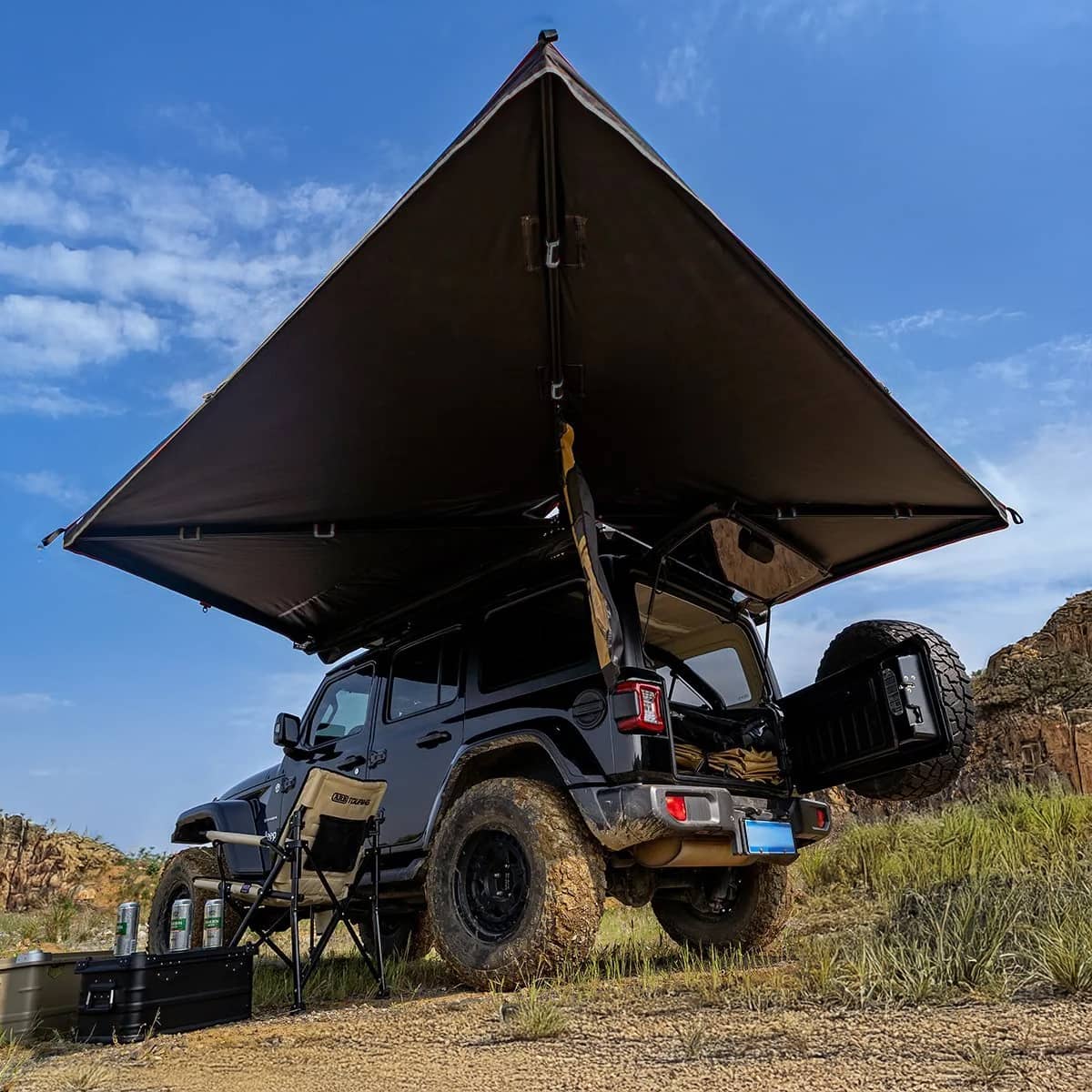 270-Grad-Markise ETS-270-02 – Leichteste freistehende Markise jetzt bei ETS