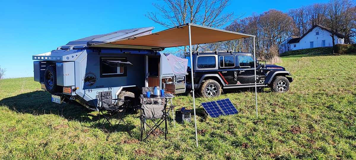 Off Road Camper Trailer RV505 / Wohnwagen / Wohnanhänger / Camping Anhänger